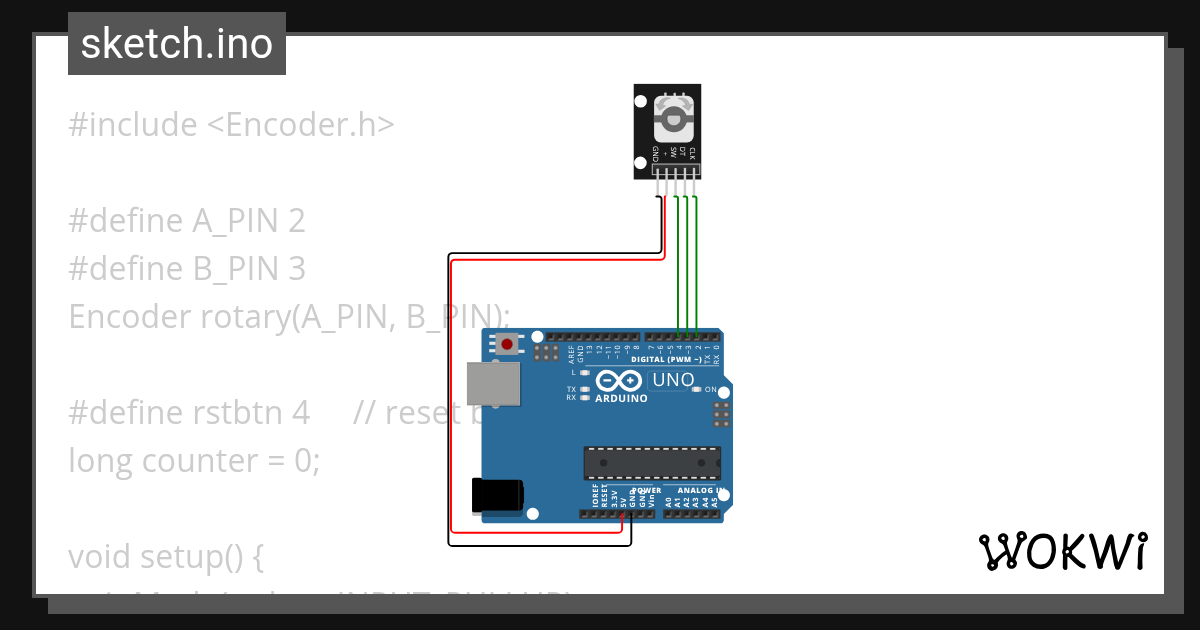 encoder - Wokwi ESP32, STM32, Arduino Simulator encoder - Wokwi ESP32, STM32, Arduino Simulator