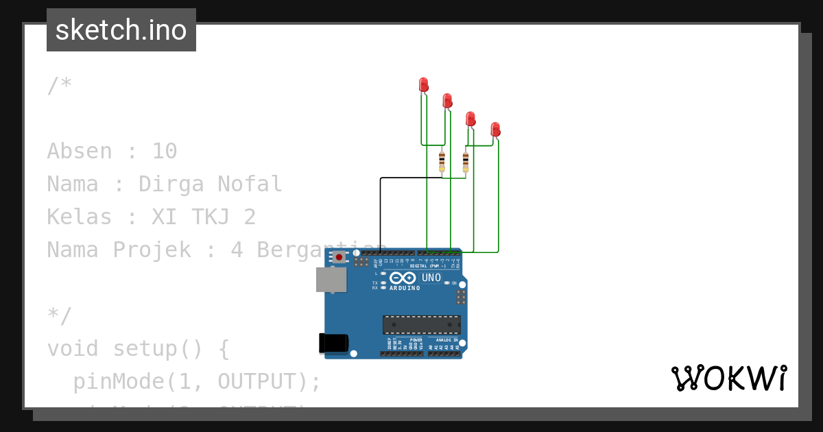 Tugas2 Wokwi Esp32 Stm32 Arduino Simulator