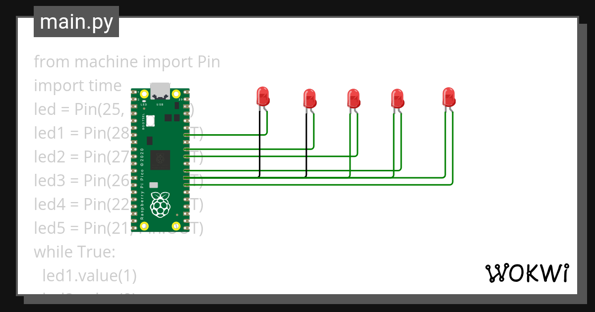 practica1 - Wokwi ESP32, STM32, Arduino Simulator