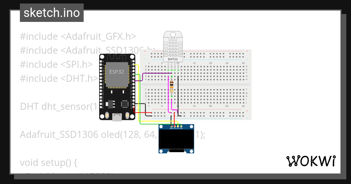 oled - Wokwi ESP32, STM32, Arduino Simulator