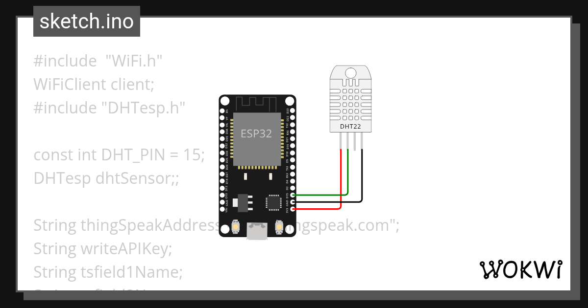 sensor.ino - Wokwi ESP32, STM32, Arduino Simulator