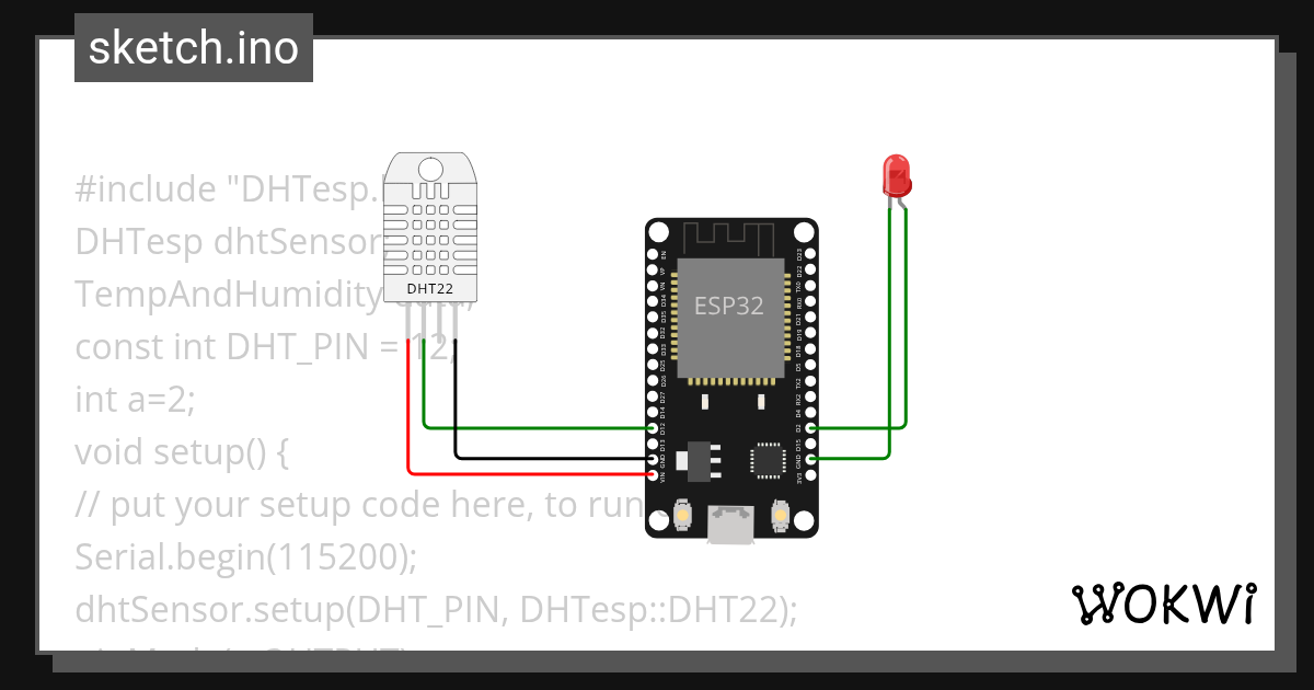 Dht Sensor Wokwi Esp32 Stm32 Arduino Simulator 9723