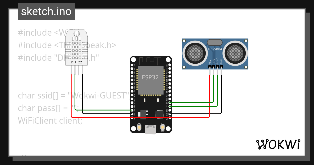 ss thingspeak - Wokwi ESP32, STM32, Arduino Simulator