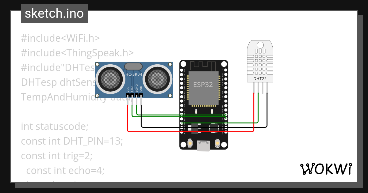 PROJECT1 - Wokwi ESP32, STM32, Arduino Simulator