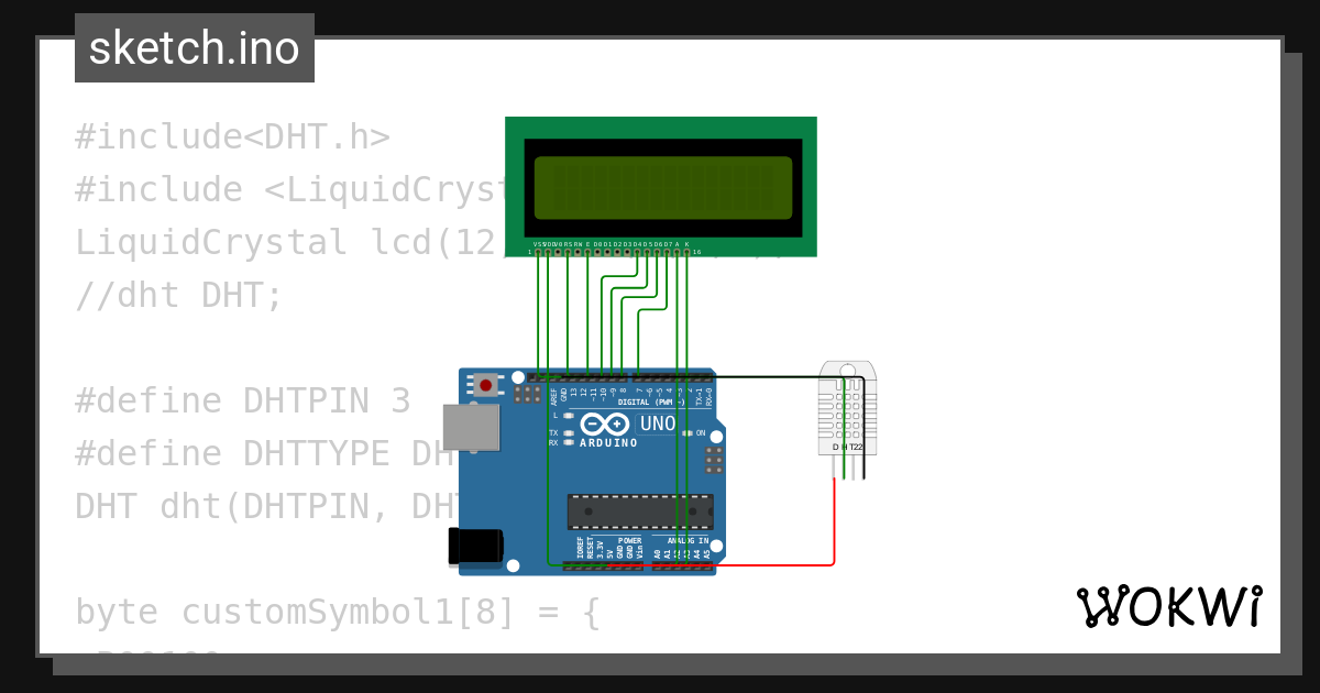 Dht Lcd Char Dropssss Wokwi Esp32 Stm32 Arduino Simulator 