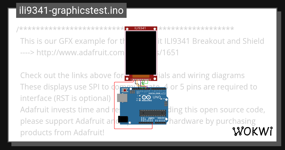 Ili9341 O Copy 3 Wokwi Esp32 Stm32 Arduino Simulator