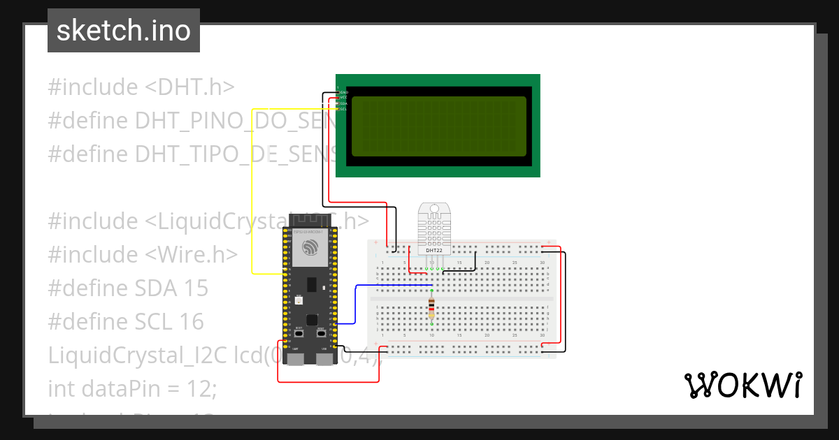 Termo Higrometro Copy Wokwi Esp32 Stm32 Arduino Simulator 9335