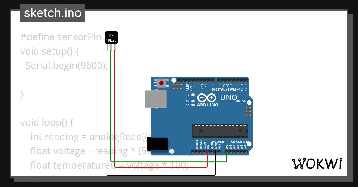 temperature - Wokwi ESP32, STM32, Arduino Simulator