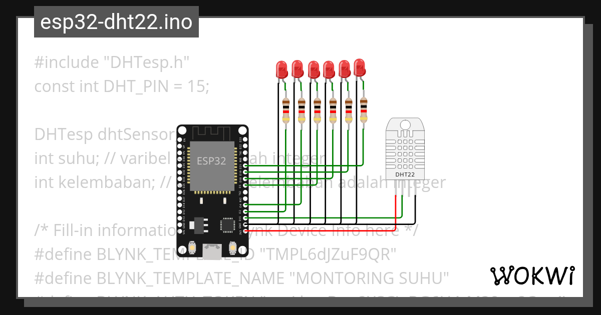 JOB 4 TEMPERATUR SUHU ALVIAN - Wokwi ESP32, STM32, Arduino Simulator