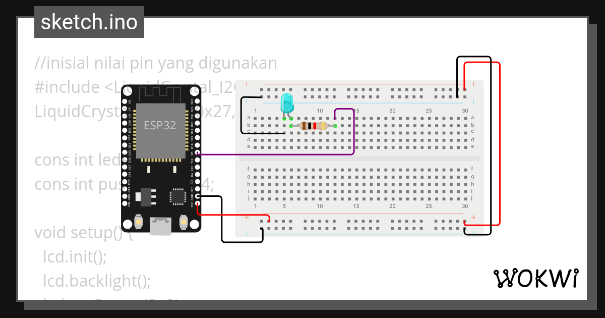 exercise 1 - Wokwi ESP32, STM32, Arduino Simulator