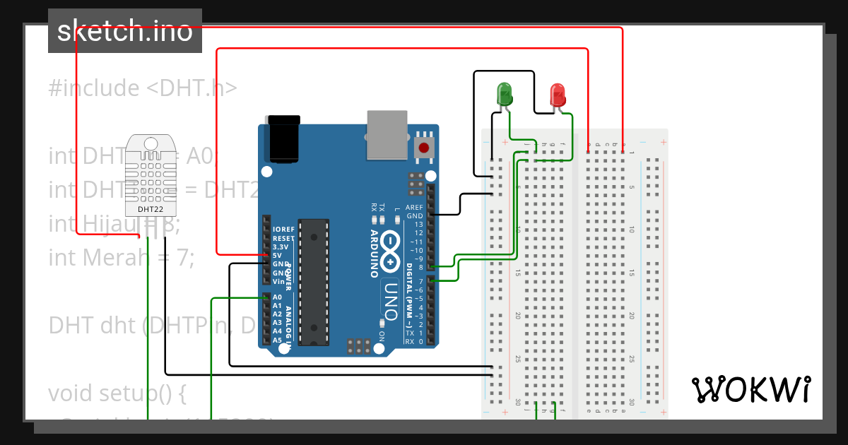 Latihan 4 - Wokwi ESP32, STM32, Arduino Simulator