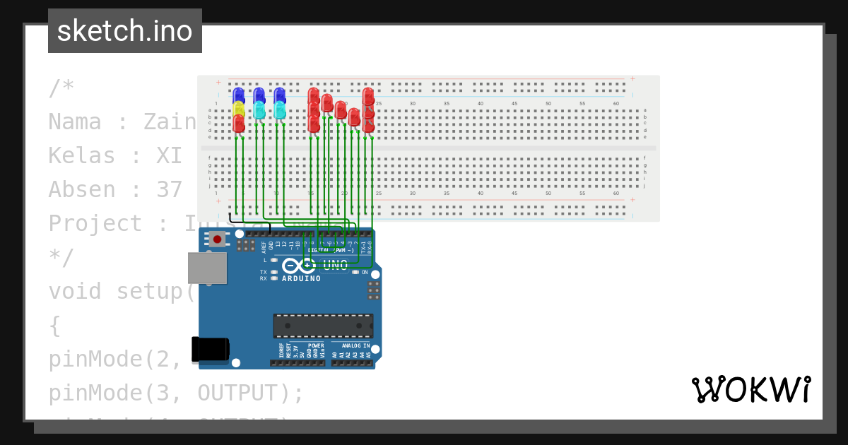 Inisial Project Wokwi Esp32 Stm32 Arduino Simulator 2630