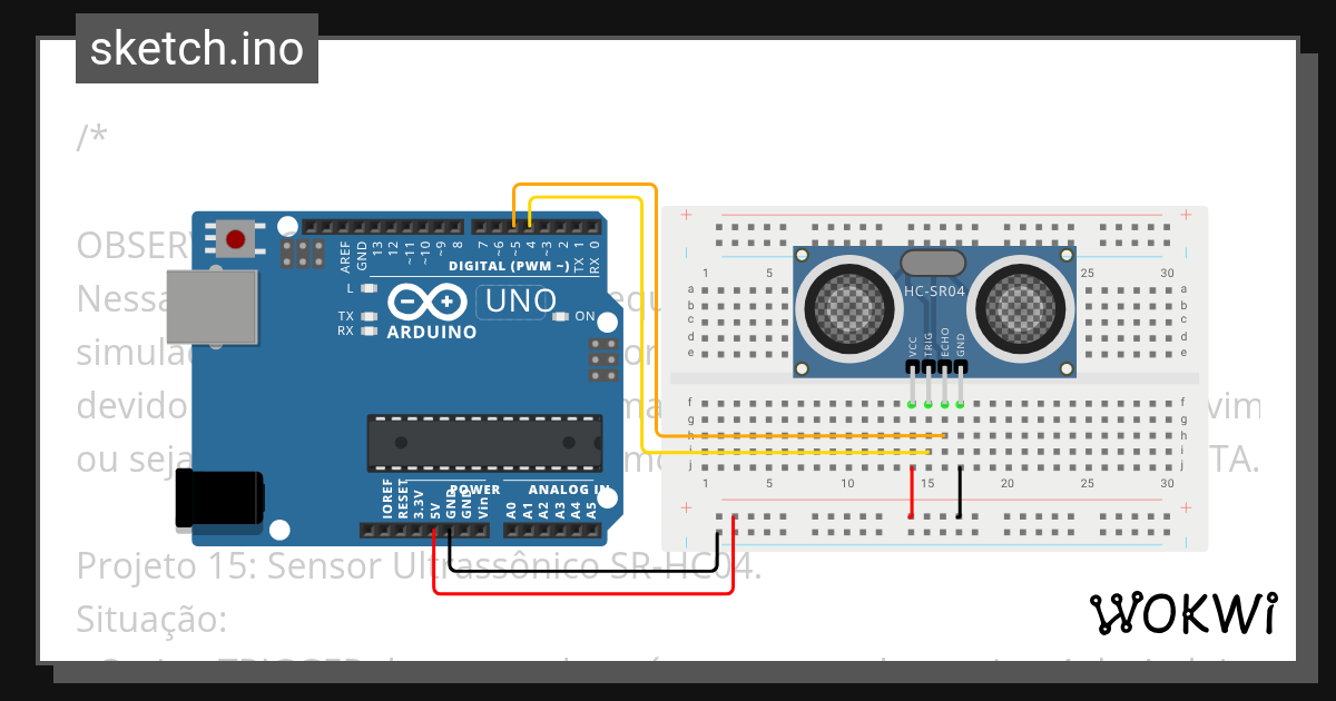 Projeto 15 - Wokwi ESP32, STM32, Arduino Simulator