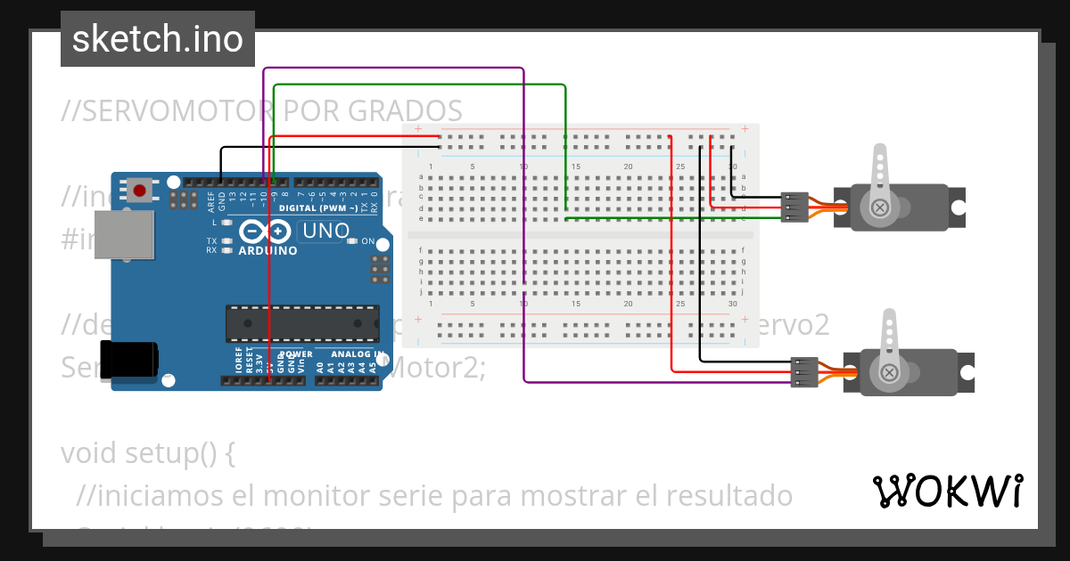 Clase Dobleservo Wokwi Esp32 Stm32 Arduino Simulator 2933