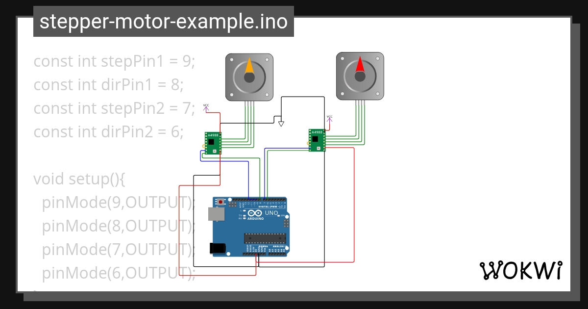 Stepper Motor O Copy Wokwi Esp32 Stm32 Arduino Simulator 9205