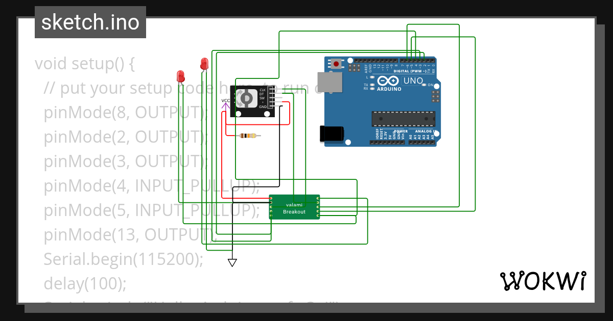 Wokwi - Online ESP32, STM32, Arduino Simulator