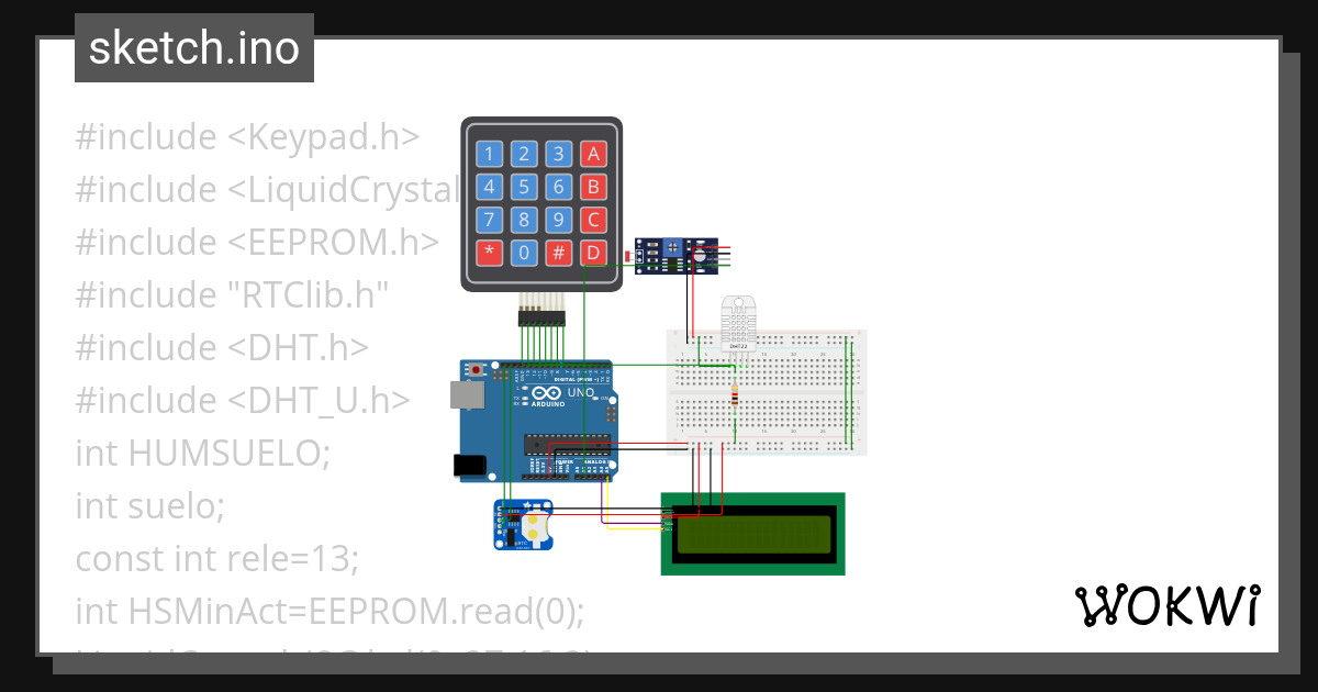 SISTEMA - Wokwi ESP32, STM32, Arduino Simulator
