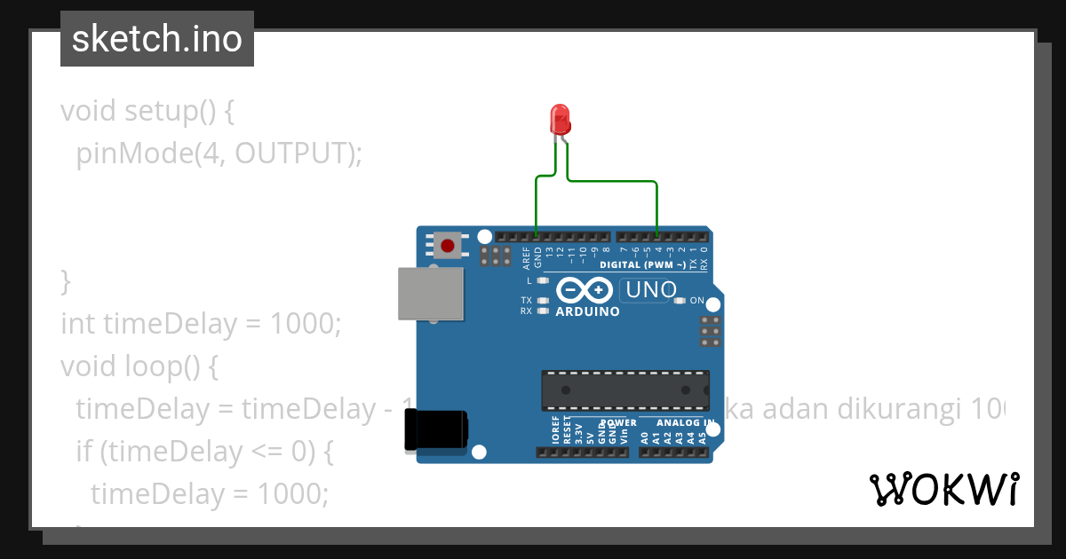 Fungsi If Wokwi Esp32 Stm32 Arduino Simulator 