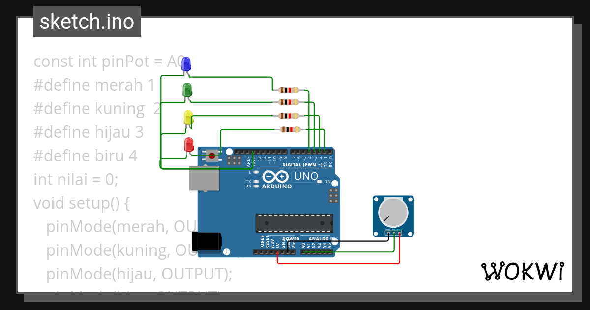 penilaian - Wokwi ESP32, STM32, Arduino Simulator