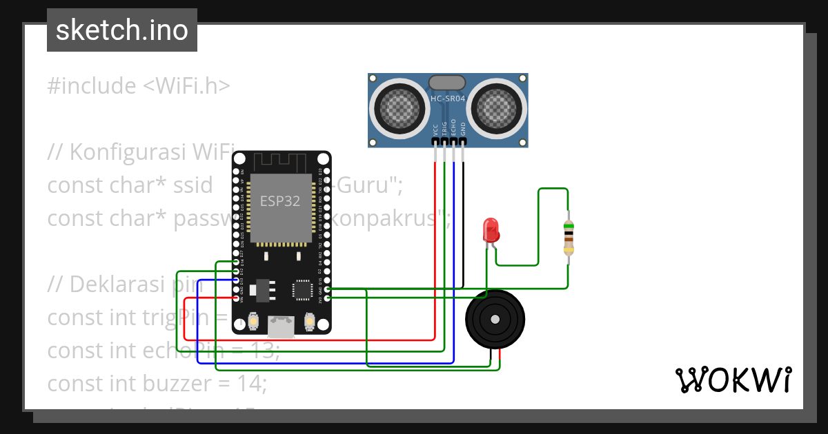 Wokwi - Online ESP32, STM32, Arduino Simulator
