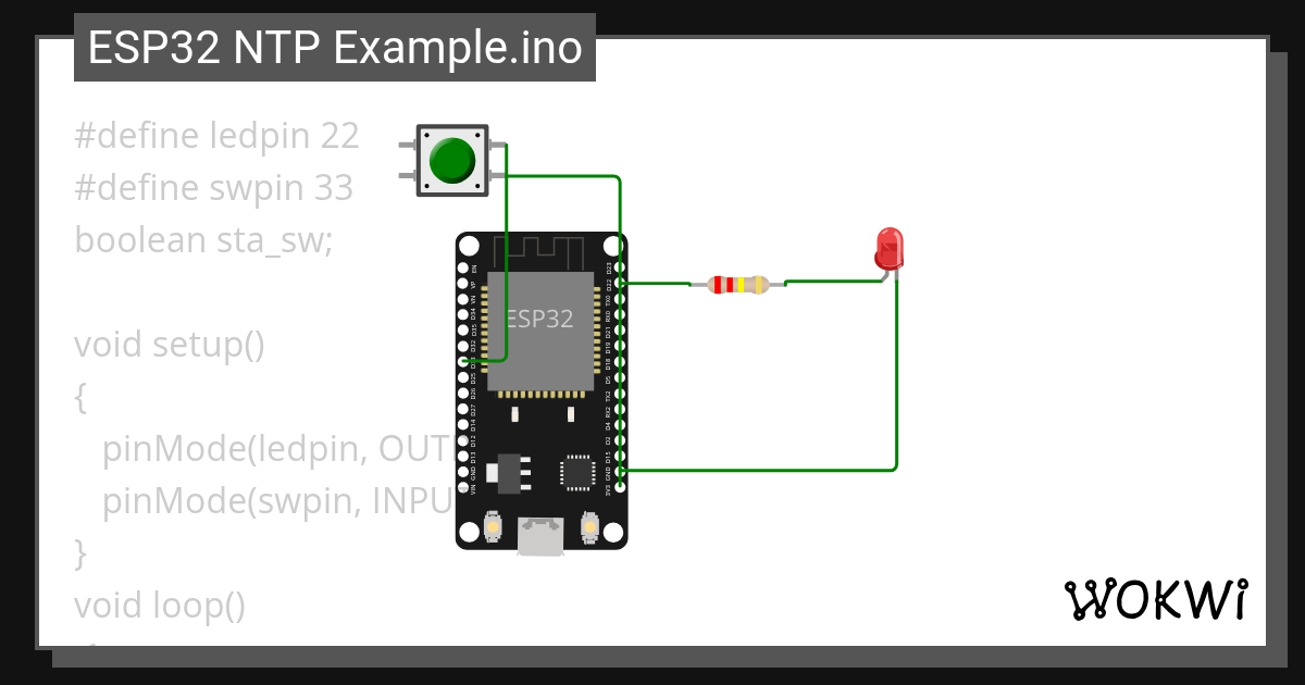 ESP32 NTP Example.ino Copy (2) - Wokwi ESP32, STM32, Arduino Simulator