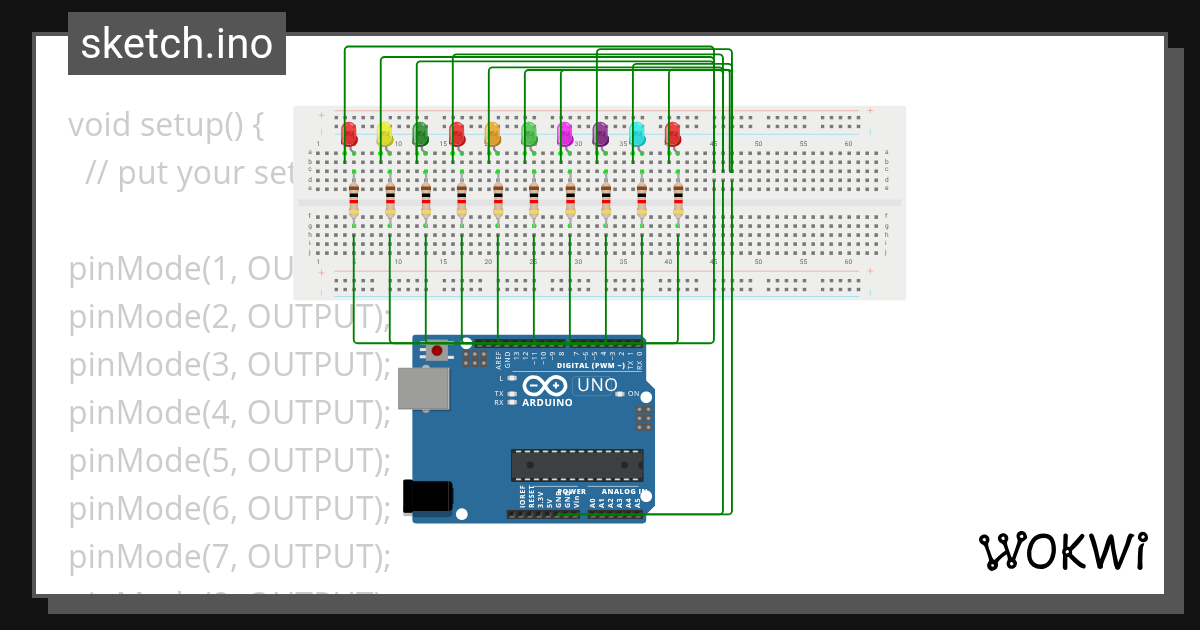 Traffic Light Berjalan Wokwi Esp32 Stm32 Arduino Simulator 