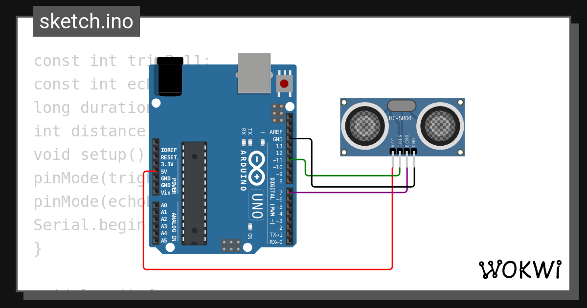ULTRA SONIC - Wokwi ESP32, STM32, Arduino Simulator ULTRA SONIC - Wokwi ESP32, STM32, Arduino Simulator