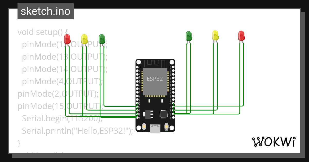 509_KASTHURI R_TRAFFICLIGHT - Wokwi ESP32, STM32, Arduino Simulator