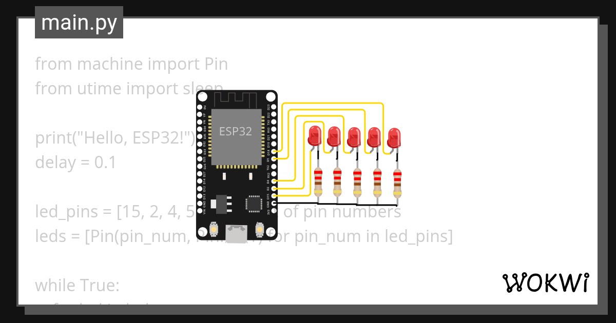 Micropython Blink Esp32 Copy Wokwi Esp32 Stm32 Arduino Simulator 5565