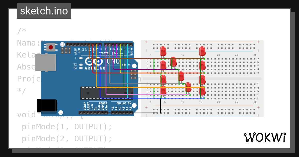 Inisial Nama N Wokwi Esp32 Stm32 Arduino Simulator 1682