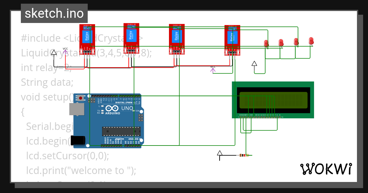 Relay Wokwi Esp32 Stm32 Arduino Simulator