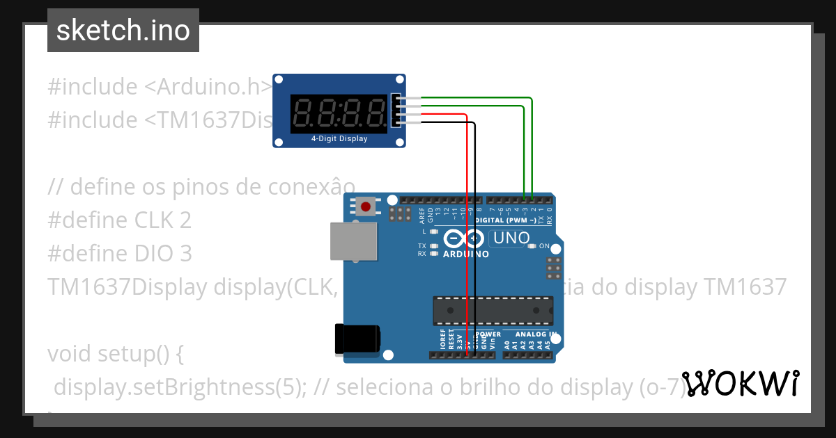 Projeto 10 - Wokwi ESP32, STM32, Arduino Simulator