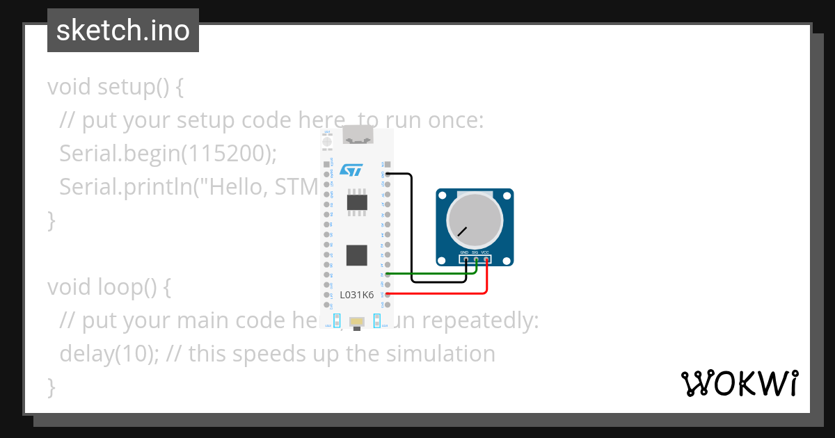 ADC reading -Register Level - Wokwi ESP32, STM32, Arduino Simulator ADC reading -Register Level - Wokwi ESP32, STM32, Arduino Simulator