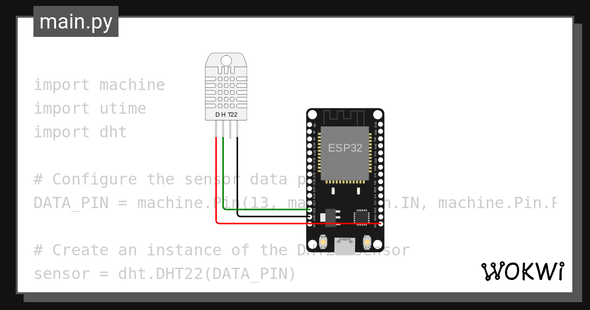 Temparature Monitoring Wokwi Esp32 Stm32 Arduino Simulator