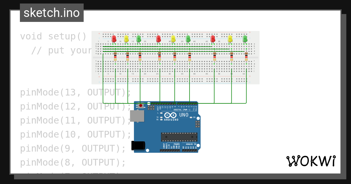 3 Arah Rozi Wokwi Esp32 Stm32 Arduino Simulator
