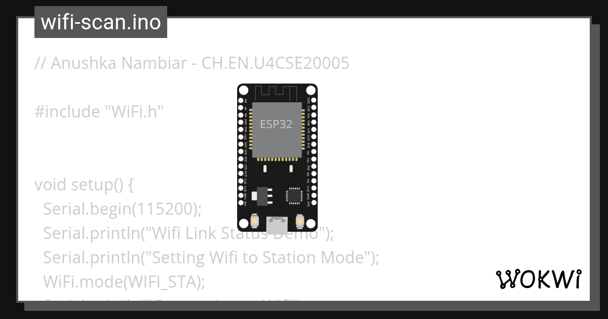 Lab 2 Wokwi Esp32 Stm32 Arduino Simulator 2551