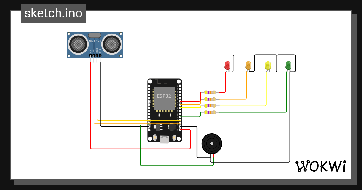 coding water sencor - Wokwi ESP32, STM32, Arduino Simulator