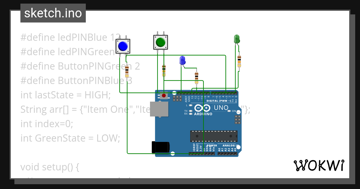 Lab 1 Task 2 - Wokwi ESP32, STM32, Arduino Simulator