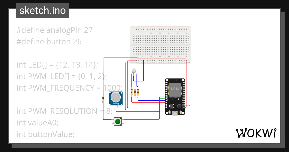 Lap001_LED - Wokwi ESP32, STM32, Arduino Simulator