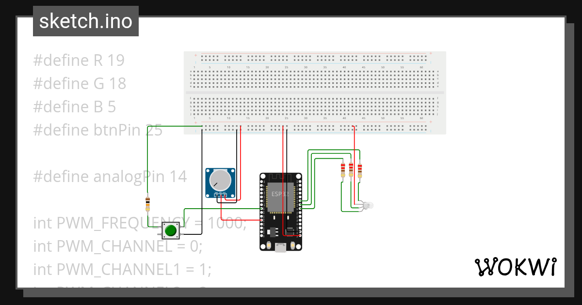 LAB001-LED - Wokwi ESP32, STM32, Arduino Simulator