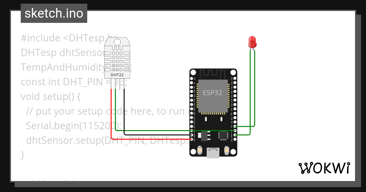 dht22 Copy - Wokwi ESP32, STM32, Arduino Simulator