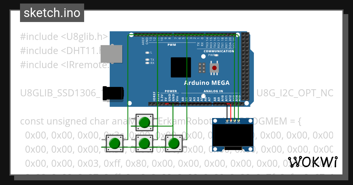 Wokwi - Online ESP32, STM32, Arduino Simulator