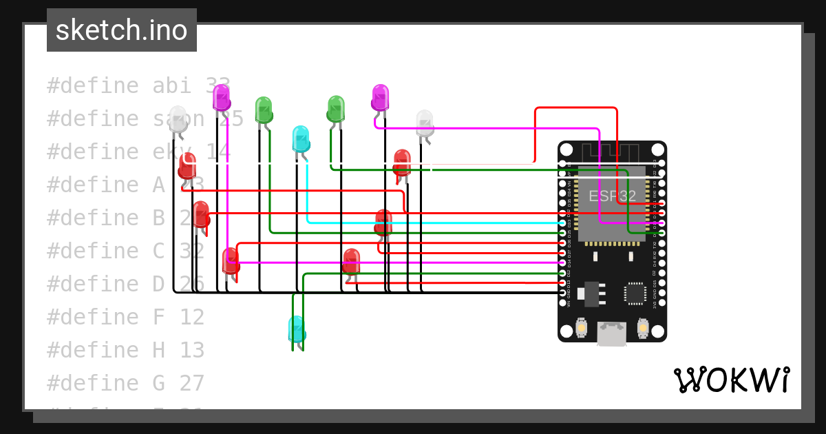 I Love You Projek Wokwi Esp32 Stm32 Arduino Simulator