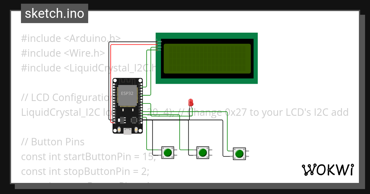 Timer Wokwi Esp32 Stm32 Arduino Simulator 2078