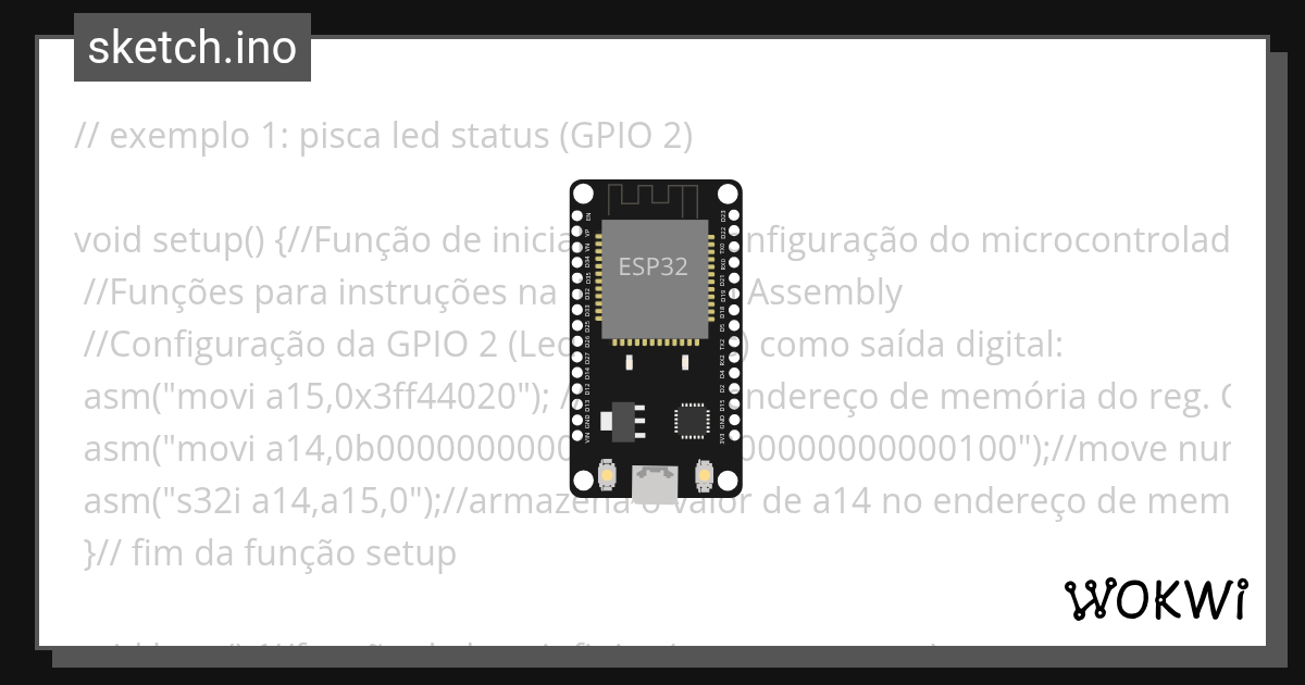 exemplo1_asm Copy - Wokwi ESP32, STM32, Arduino Simulator