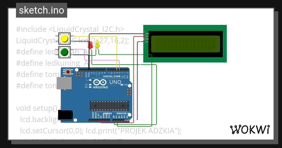 Kelap Kelip Wokwi Esp32 Stm32 Arduino Simulator 