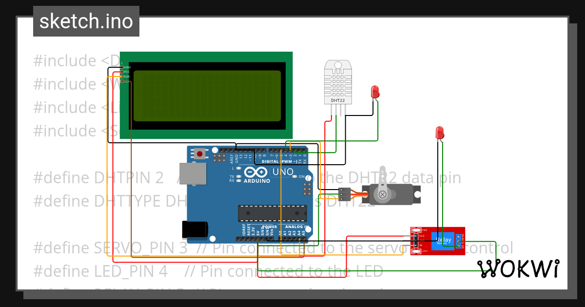 Innogeeks project - Wokwi ESP32, STM32, Arduino Simulator