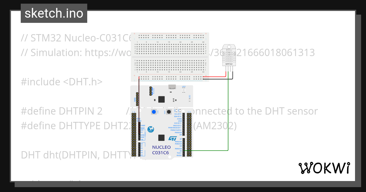 Stmnucleominiproject Wokwi Esp32 Stm32 Arduino Simulator