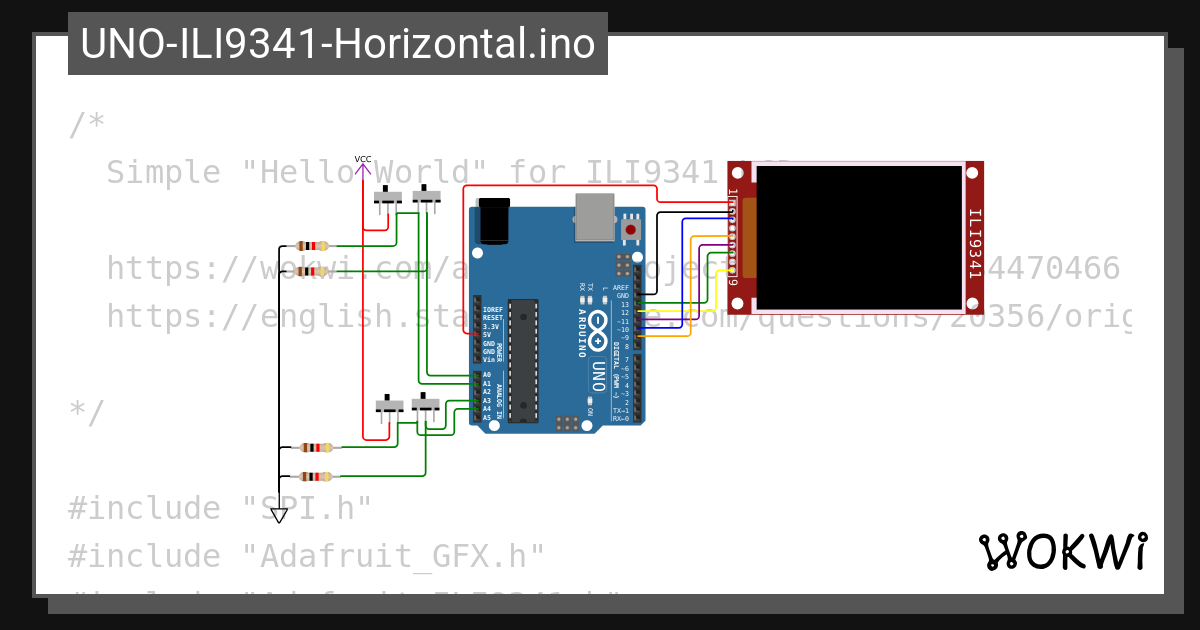 Fuse Check Uno Ili9341 Wokwi Esp32 Stm32 Arduino Simulator