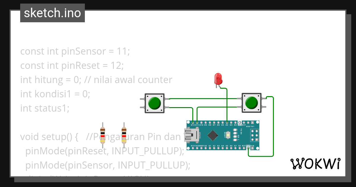 Belajar Wokwi Esp32 Stm32 Arduino Simulator 8433